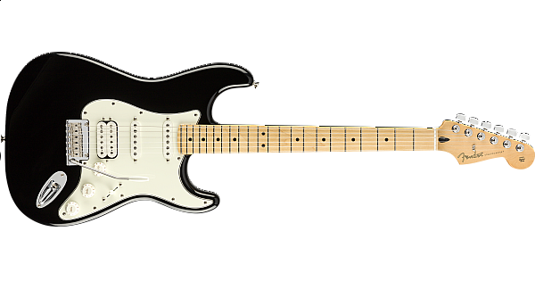 Fender Player Stratocaster® HSS, Maple Fingerboard, Black
