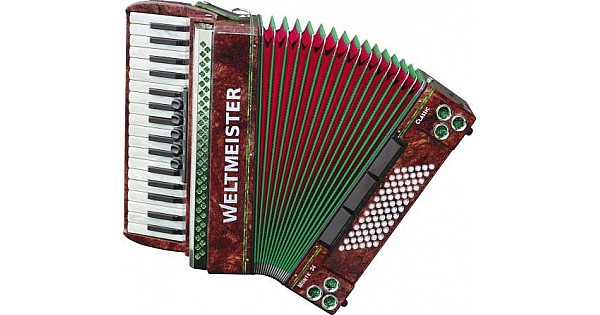 Weltmeister Monte 34 Folkloristický akordeón - classic